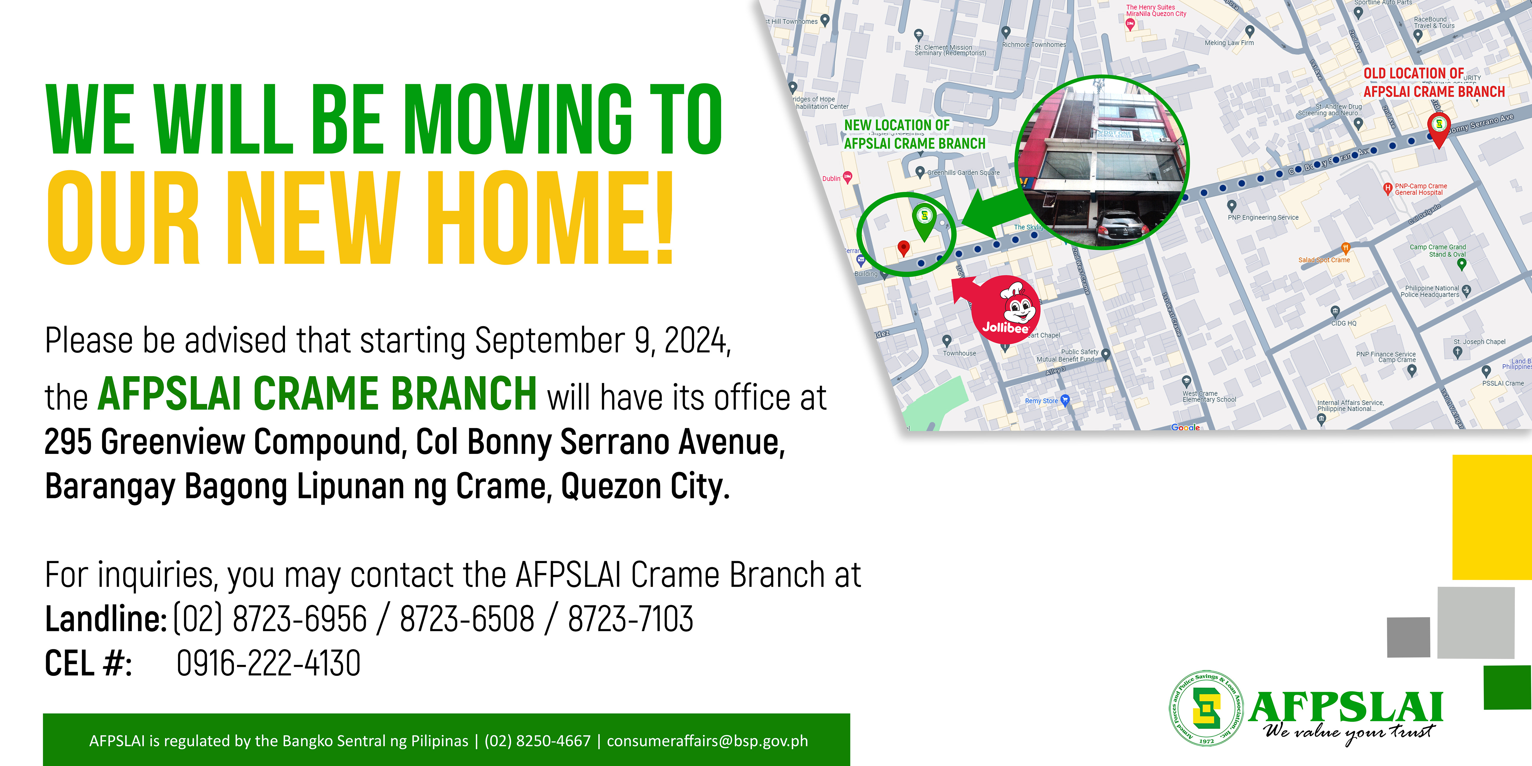 Armed Forces and Police Savings and Loans Association, Inc.