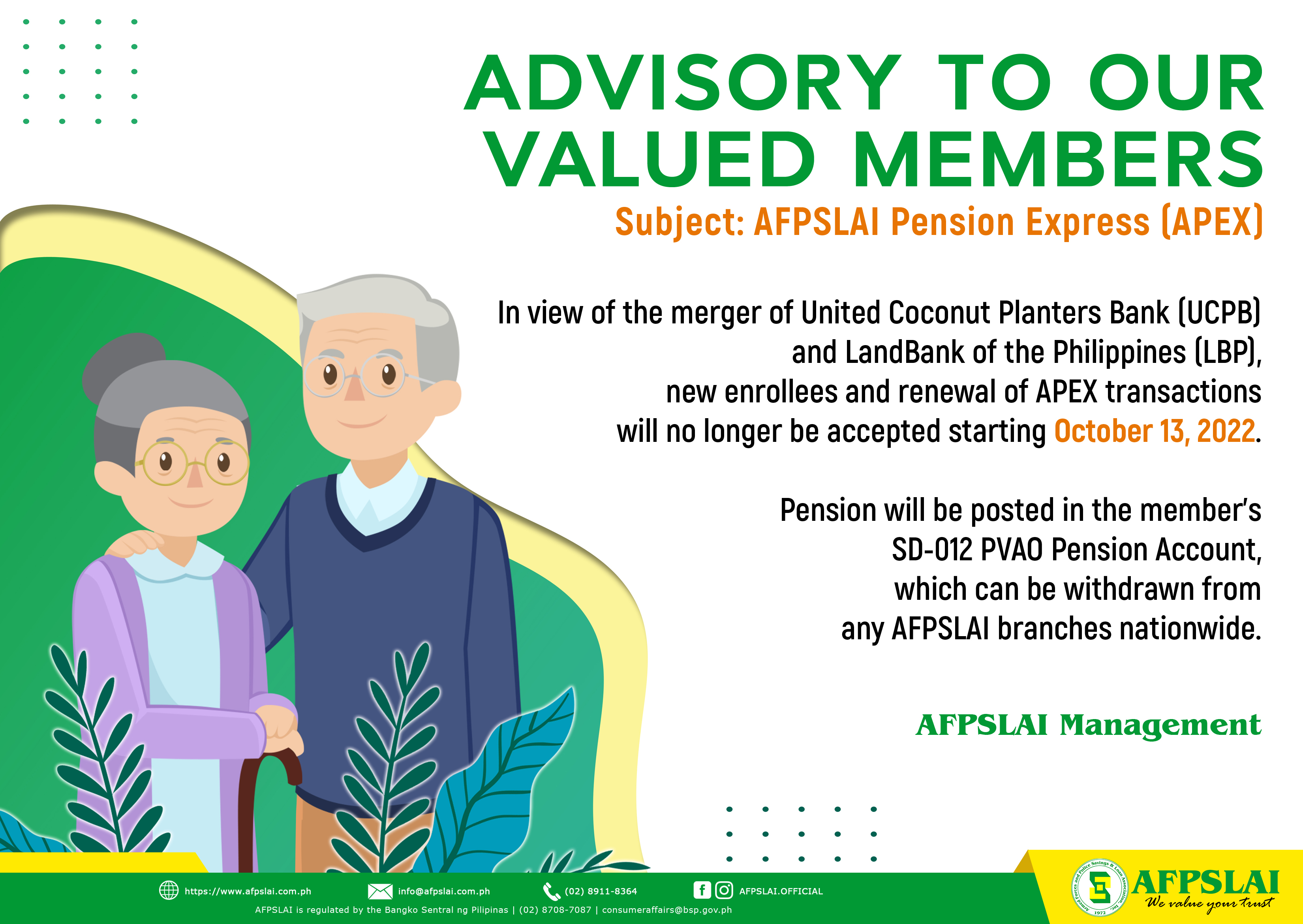 Armed Forces and Police Savings and Loans Association, Inc.